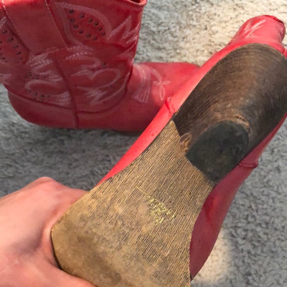 Very Volatile | Shoes | Red Cowgirl Boots | Poshmark